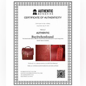 Coach | Bags | Vintage Coach Willis Red Glove Tanned Leather Turn Lock ...